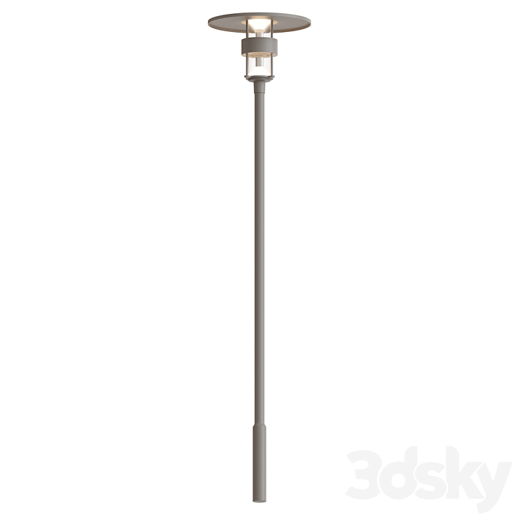 Albertslund Maxi Post - Street lighting - 3D model
