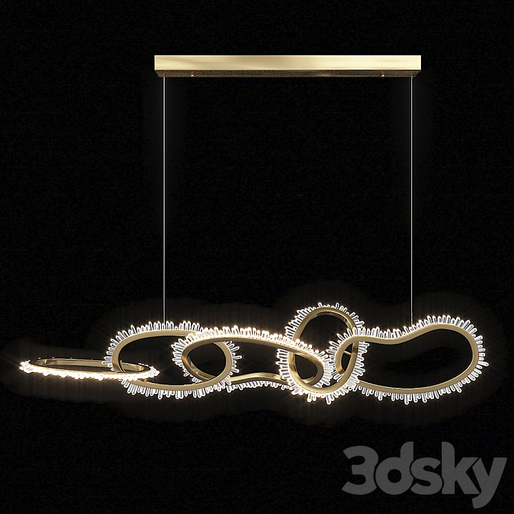 Dimming light aliexpress - Pendant light - 3D model