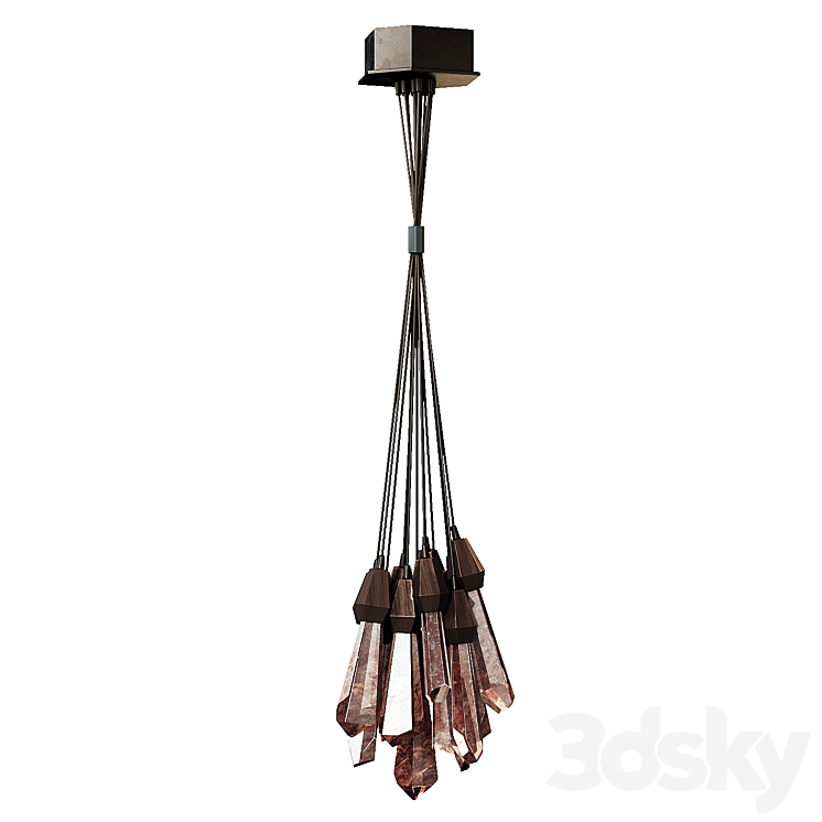Principle II ceiling lamp by Wired Designs - Pendant light - 3D model