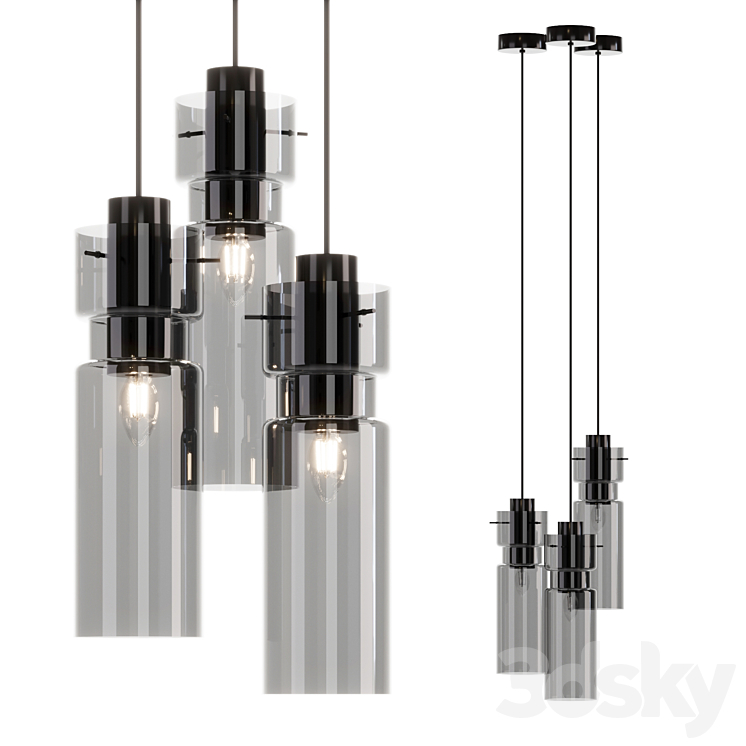 Odeon Light Scrow - Pendant light - 3D model