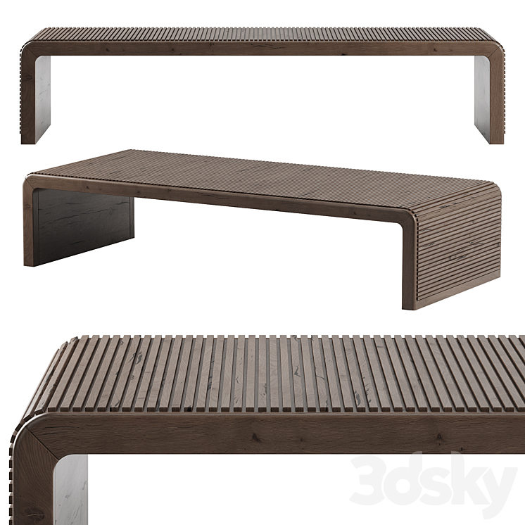 Four Hands - Leo Coffee Table - Table - 3D model