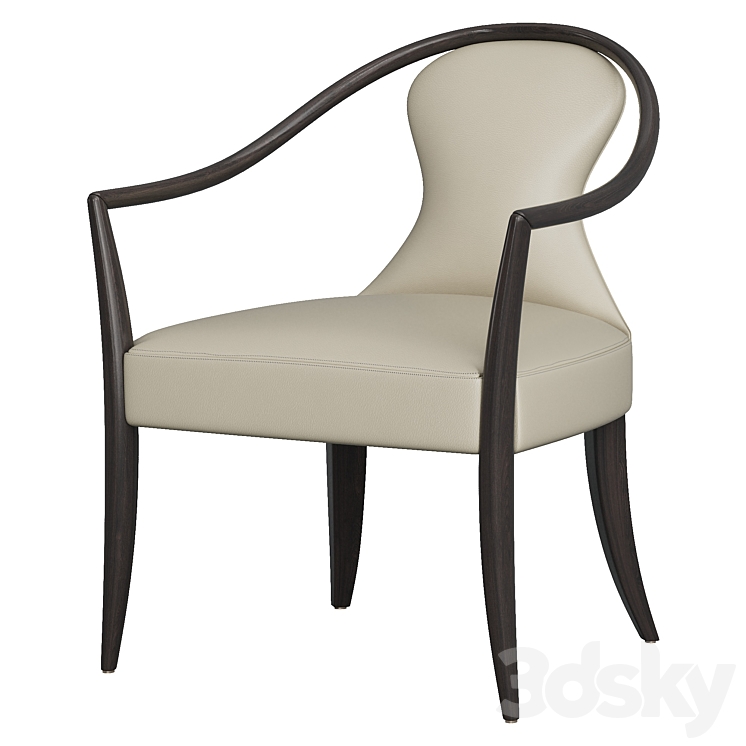 Serenity Chair by Baker Luxe - Chair - 3D model