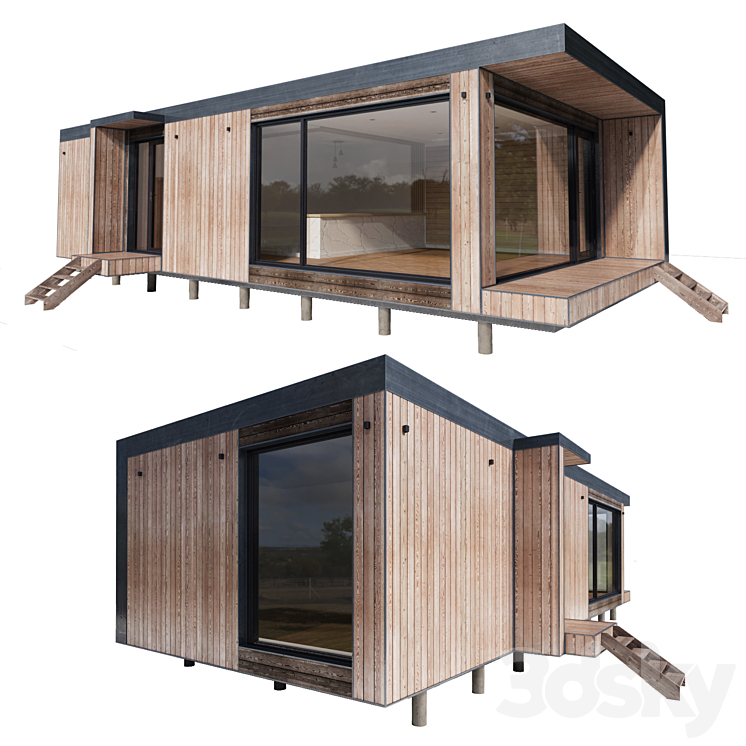 Small houses VOL03 - Building - 3D model