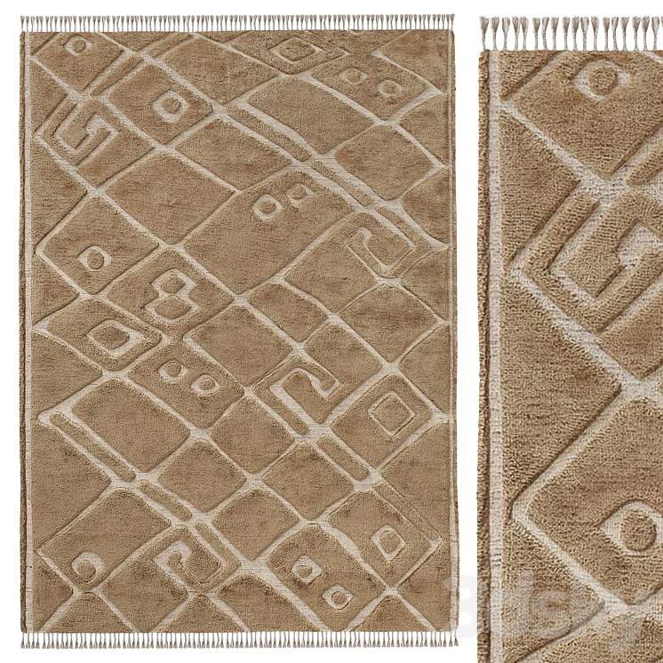 NORIAH WOOL RUG - Carpets - 3D model