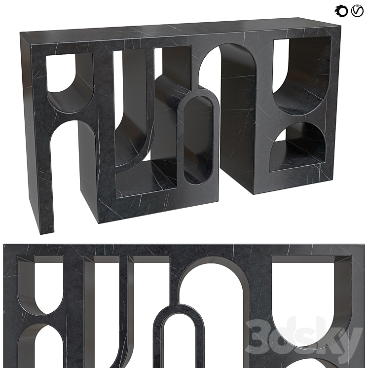 Console Colosseum II BRABBU - Console - 3D model