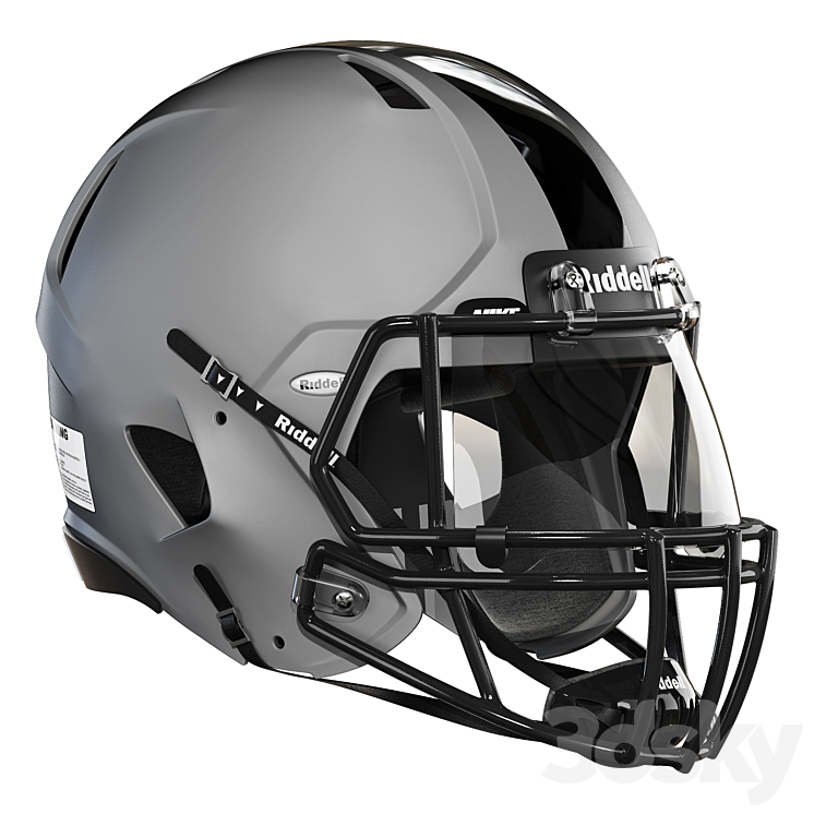 Riddell speed icon helmet - Sports - 3D model