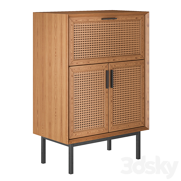 Waska bar cabinet by La Redoute - Sideboard & Chest of drawer - 3D model