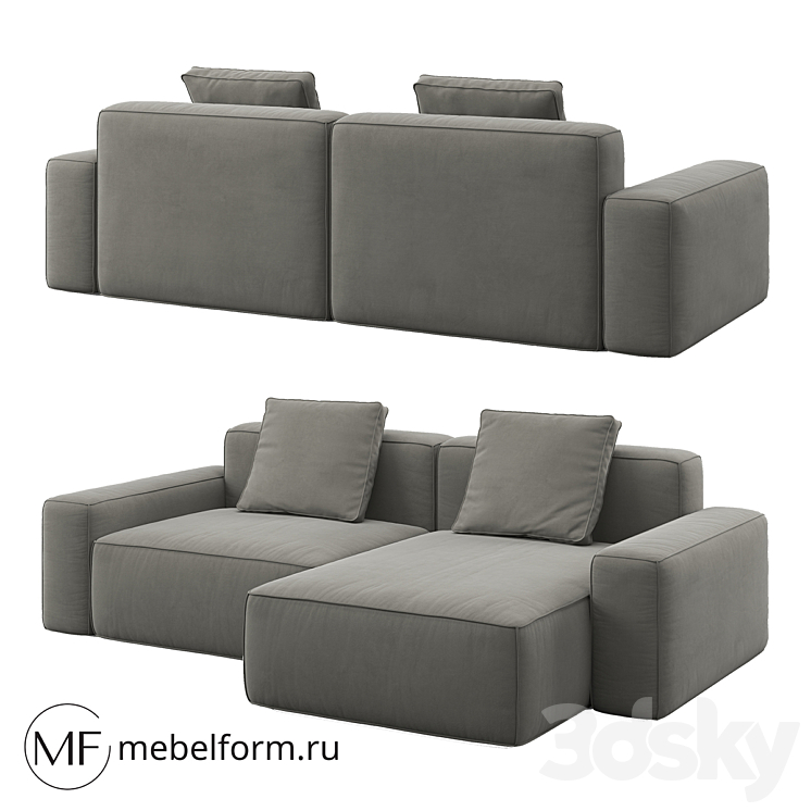 Om Sofa Toronto 012 - Sofa - 3D model