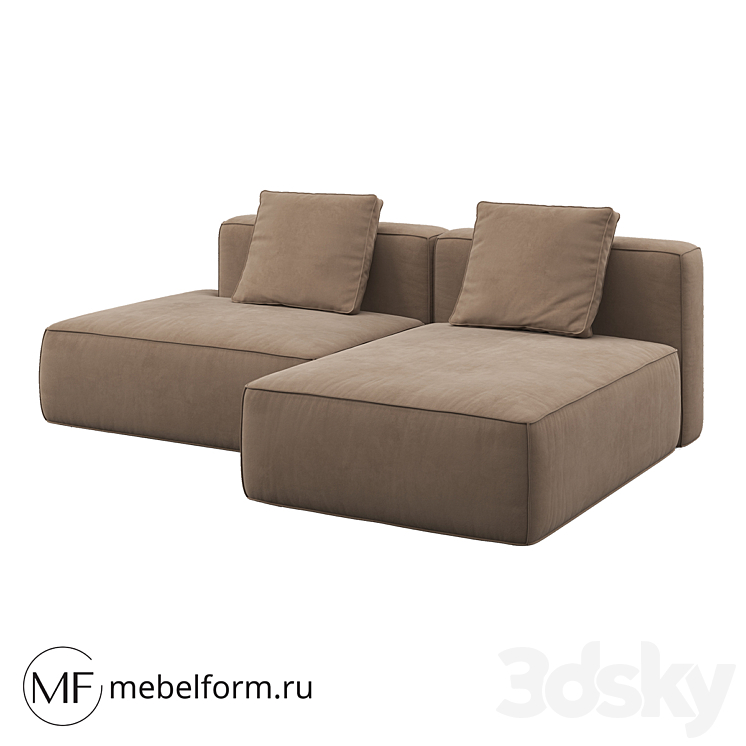 OM Sofa_Toronto_019 - Sofa - 3D model