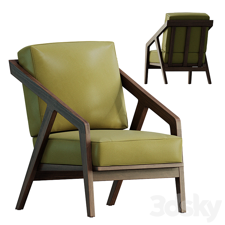 Armchair - Diego Lounge - Arm chair - 3D model