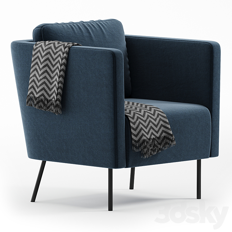 Ekero armchair - Arm chair - 3D model