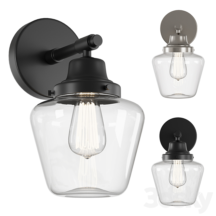 Jacobson Sconce - Wall light - 3D model