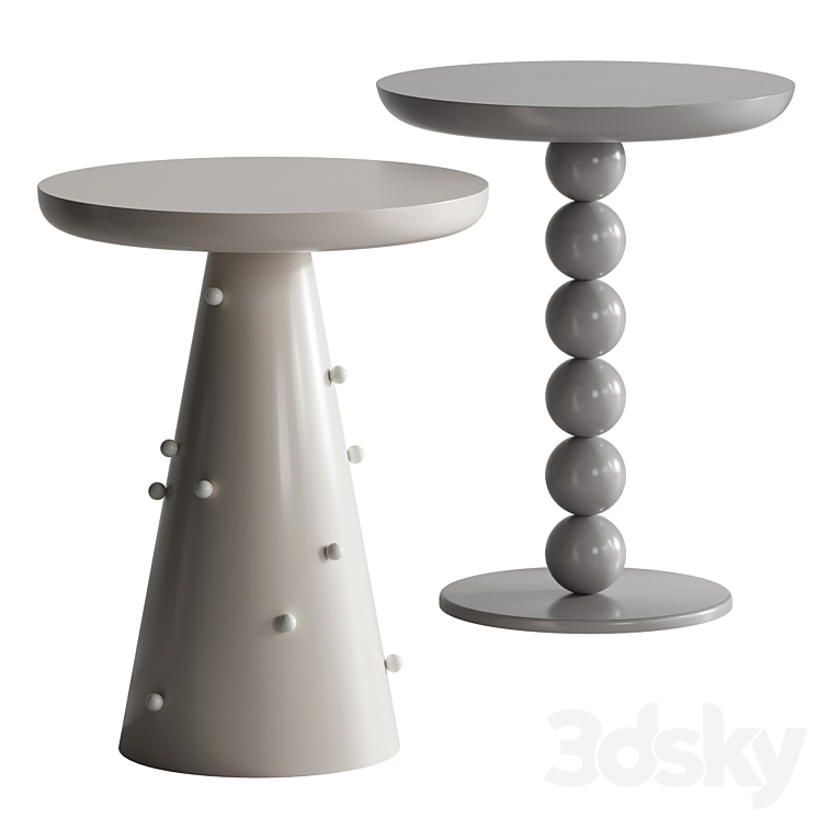 Air table set from Koza home - Table - 3D model