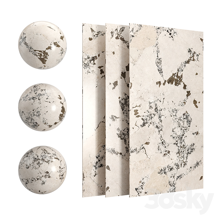 Alpen Quartz - Stone - 3D model