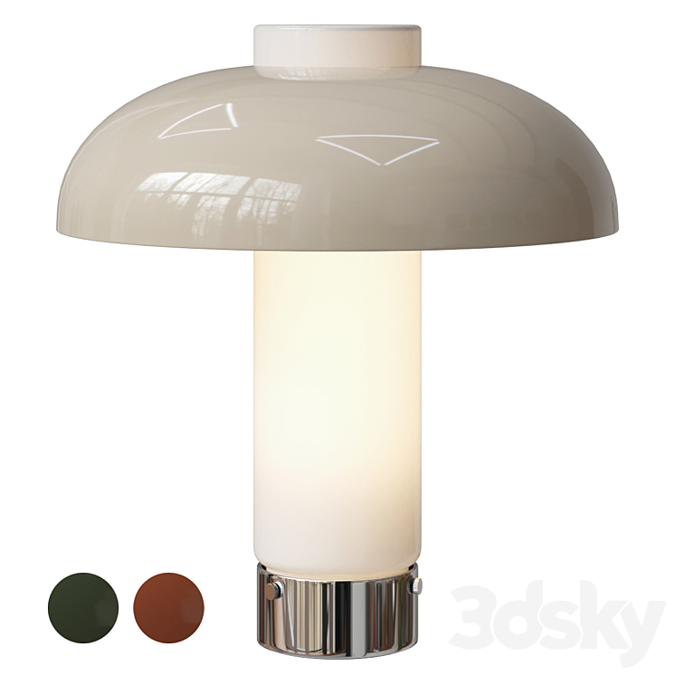 Cleo lamp from West elm - Table lamp - 3D model