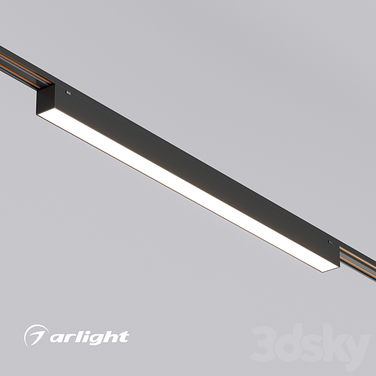 OM Lamp MAG-VIBE-FLAT-L485-24W - Technical lighting - 3D model