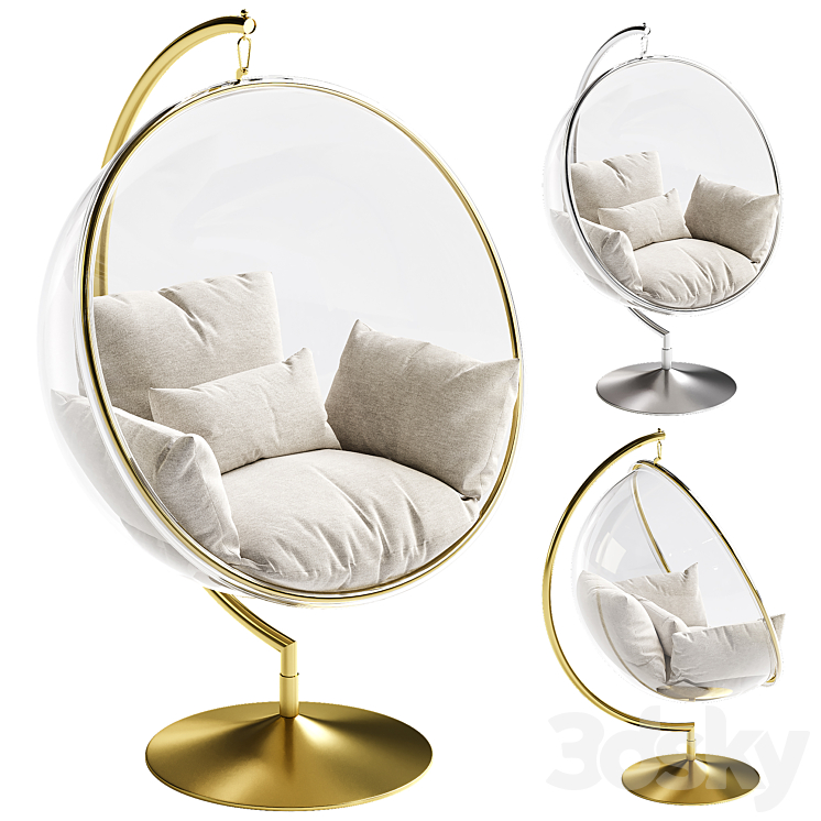 Bubble Armchair - Arm chair - 3D model