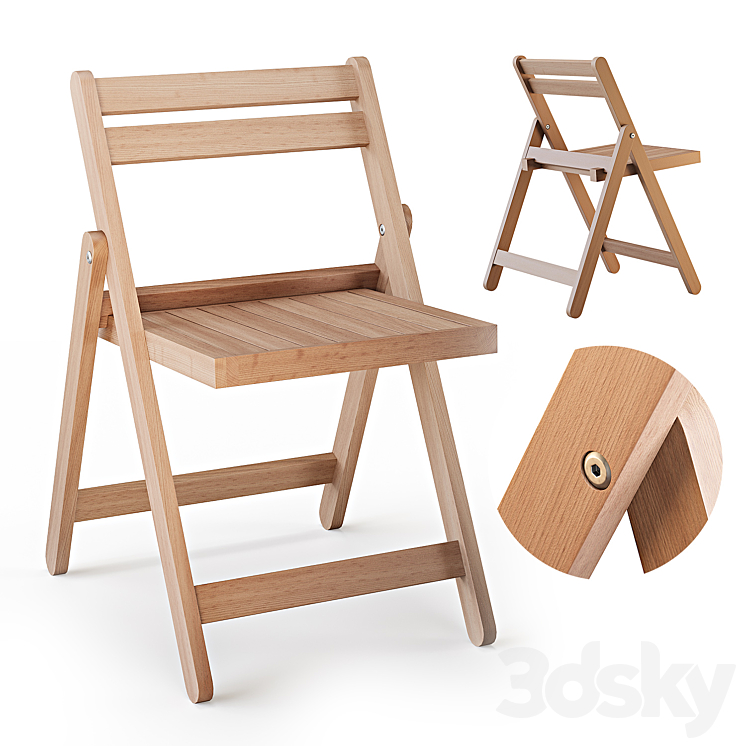Chair Smart Natur - Chair - 3D model