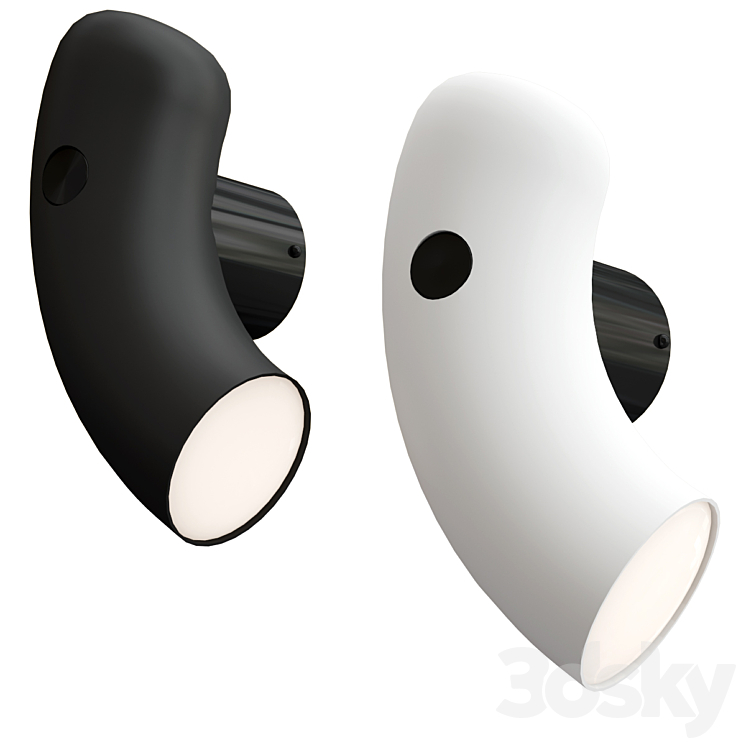 HYPHEN wall lamp - Wall light - 3D model