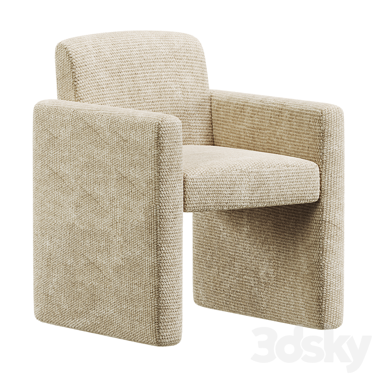 Kima Dining Chair - Chair - 3D model