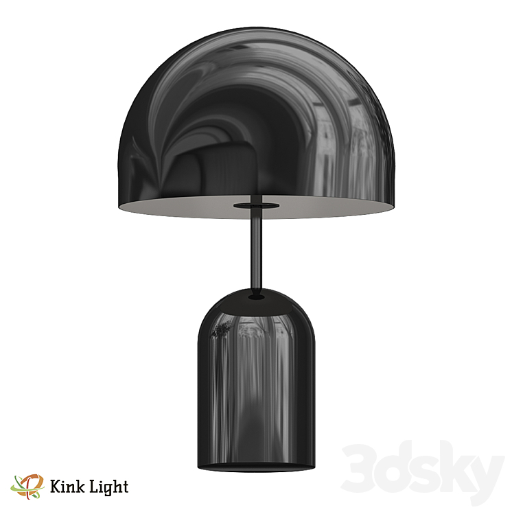 Table lamp Gent black 07719-T,19 OM - Table lamp - 3D model