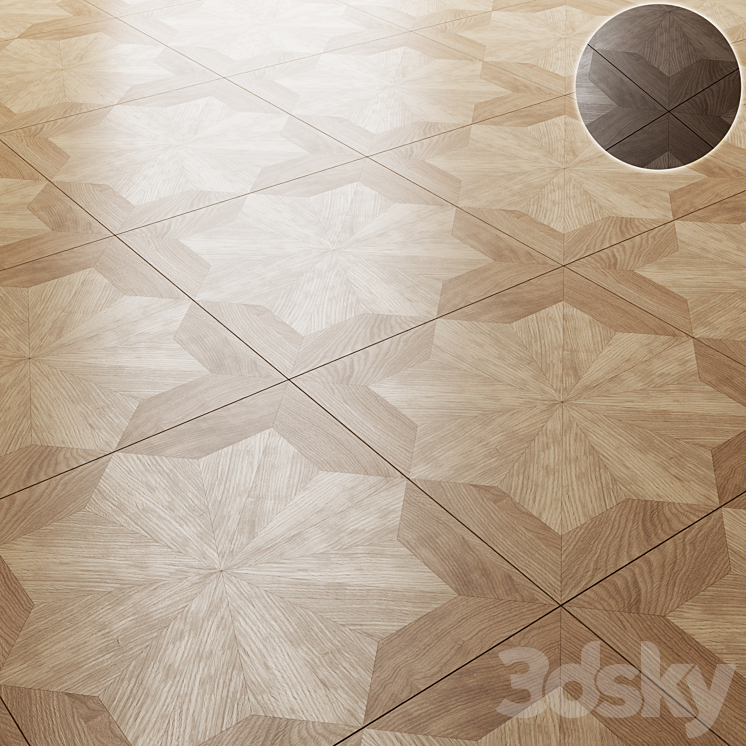 Parquet Camerini by Berti - Floor coverings - 3D model