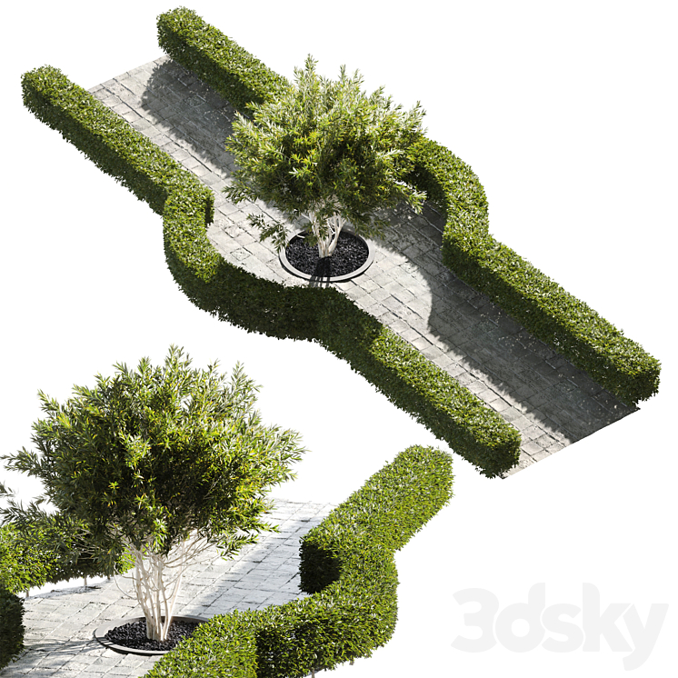 Town Square Landscape 12 - Other - 3D model
