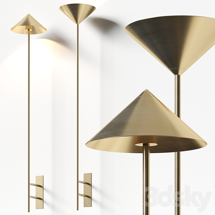 WALL STACK UP DOWN by Stahl and Band - Wall light - 3D model