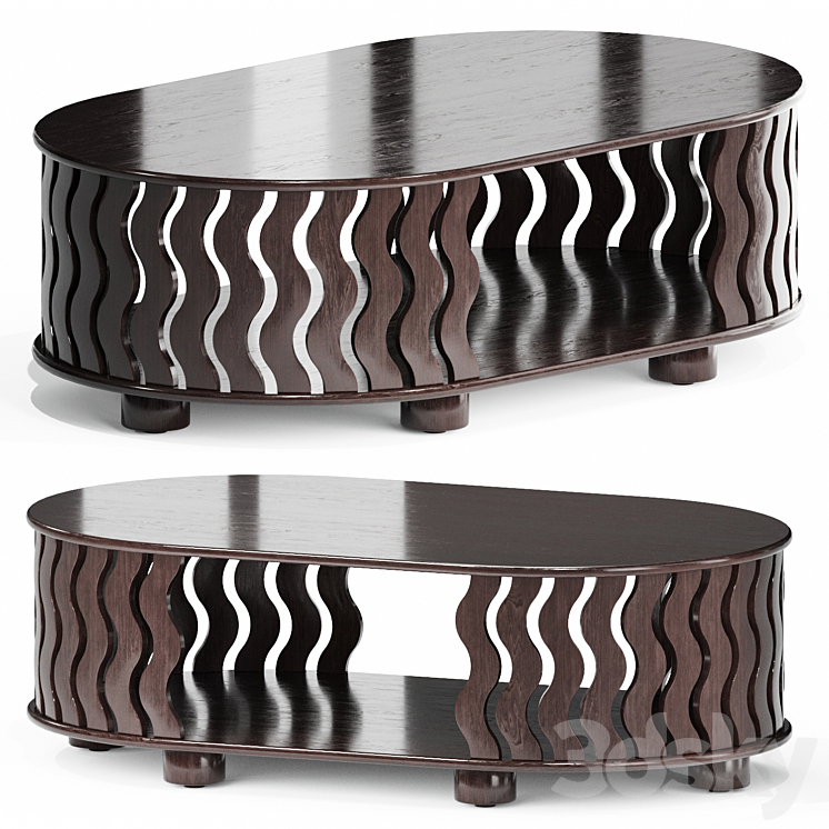 Anthropologie Coffee Table Raven - Table - 3D model