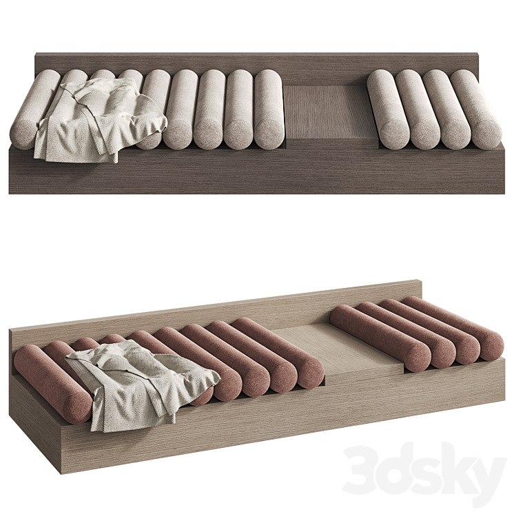 Window seat 002 - Other soft seating - 3D model