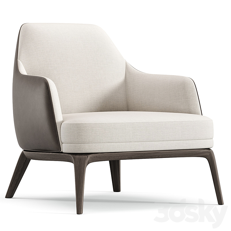 JANE LARGE Armchair by Poliform - Arm chair - 3D model