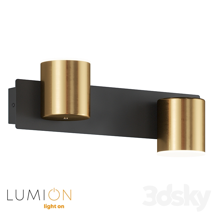 Lumion 6532\11WL Flint - Wall light - 3D model