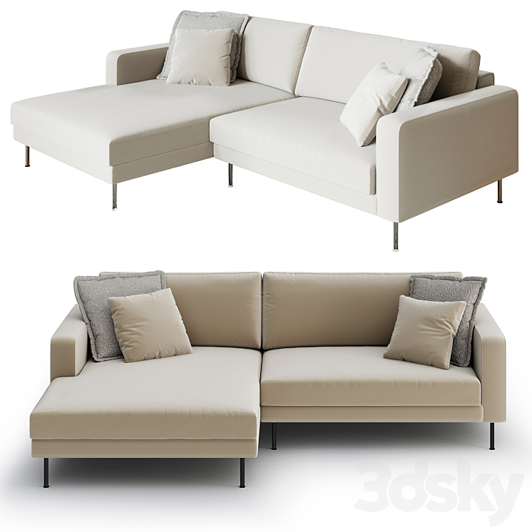 SOHO corner SOFA - Sofa - 3D model