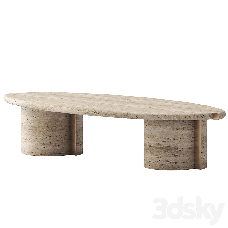 Tayma X coffee table - Table - 3D model