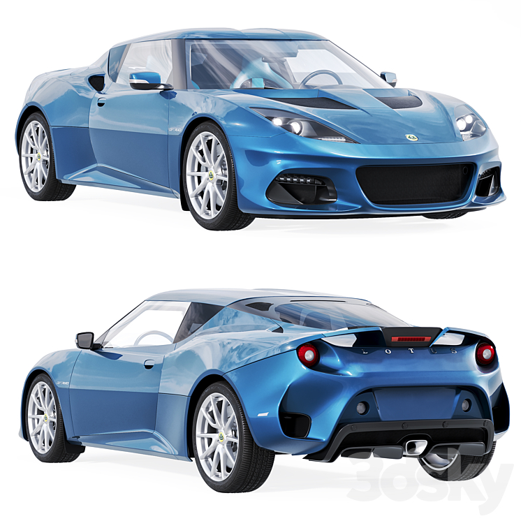 Lotus Evora - Ground Transport - 3D model