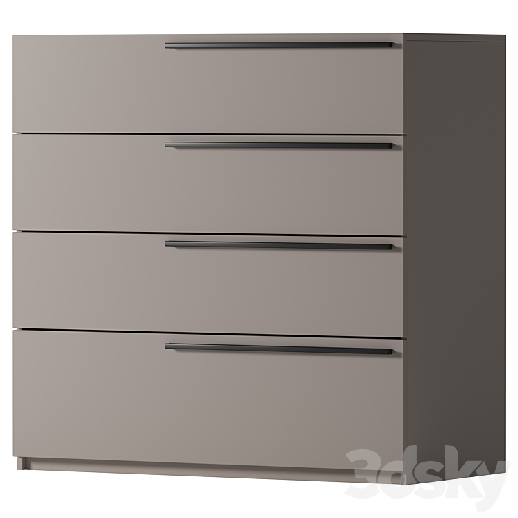 Комод Кимбол Latte - Sideboard & Chest of drawer - 3D model