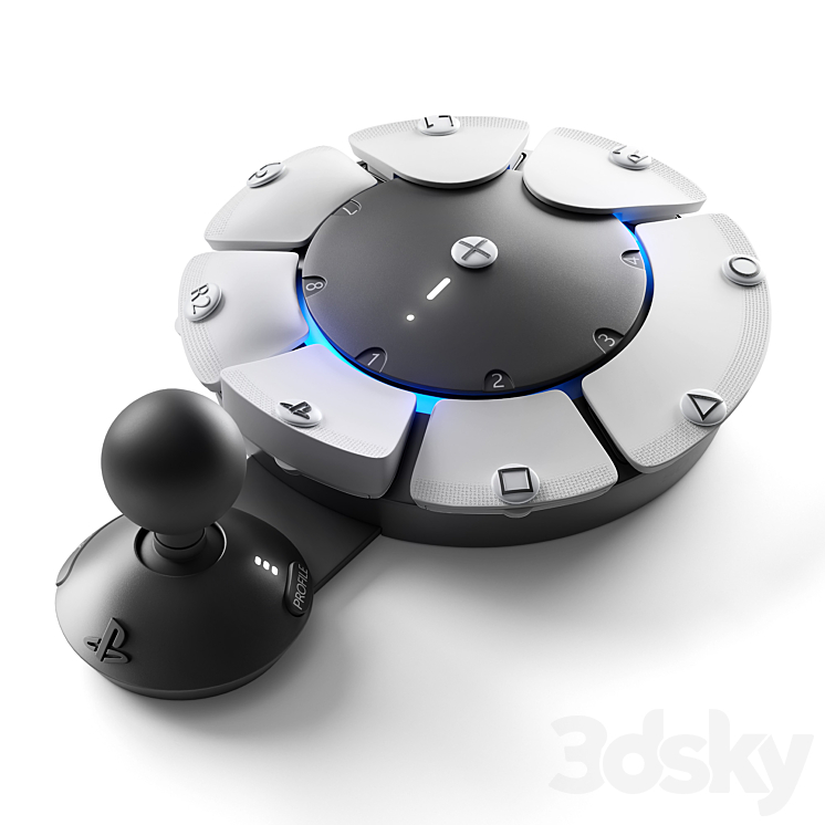 PlayStation Access Controller - PC & other electronics - 3D model