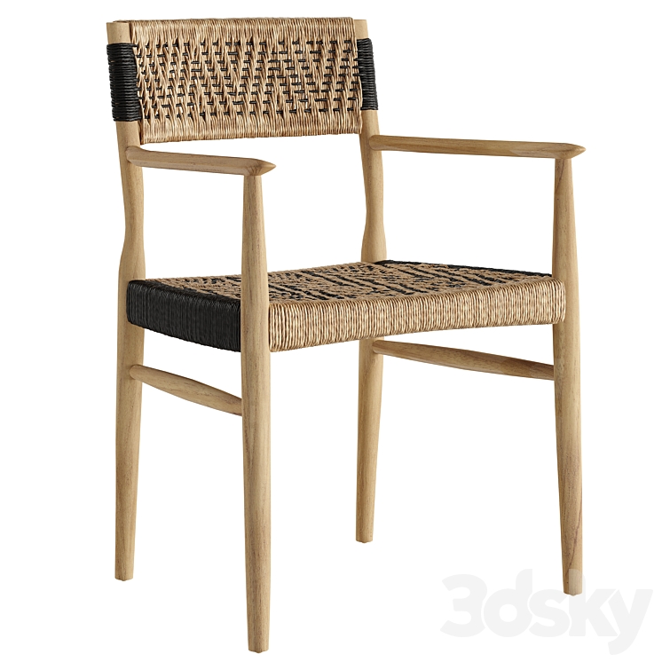 Hendricks Dining Chair - Chair - 3D model