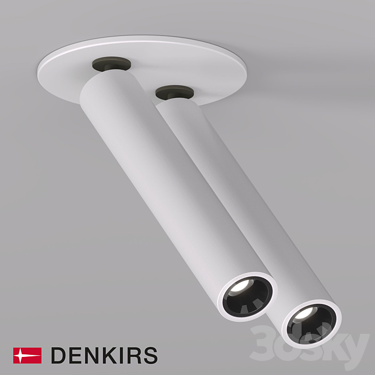 DK2518-WB SPACE TUBE - Spot light - 3D model