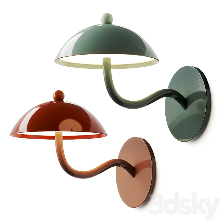 In Common With Ripple Sconce - Wall light - 3D model