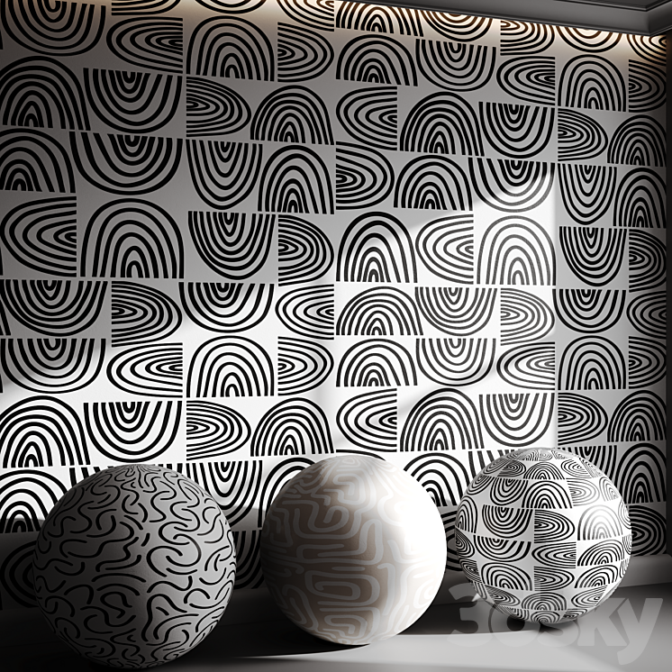 wallpaper 44 - Wall covering - 3D model