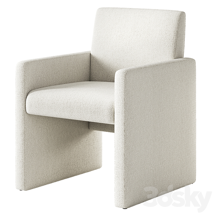 Kima Fayette Cloud of Four Hands - Chair - 3D model