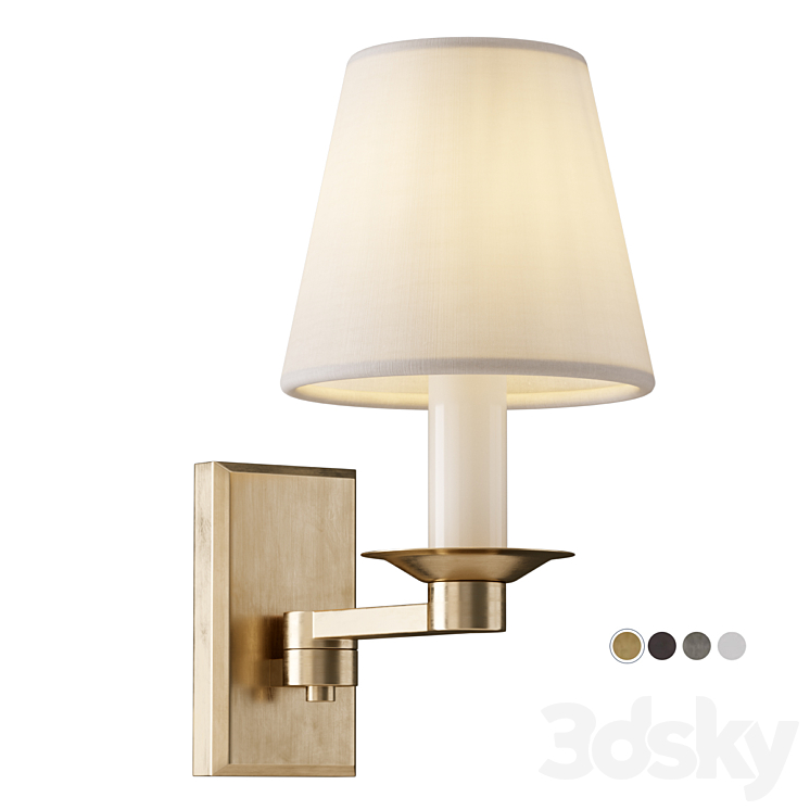 Ralph Lauren - Evans Library Sconce - Wall light - 3D model