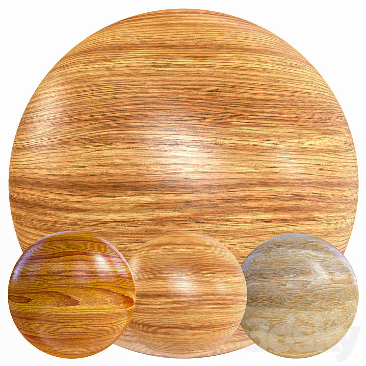 3 wood_4k - Wood - 3D model