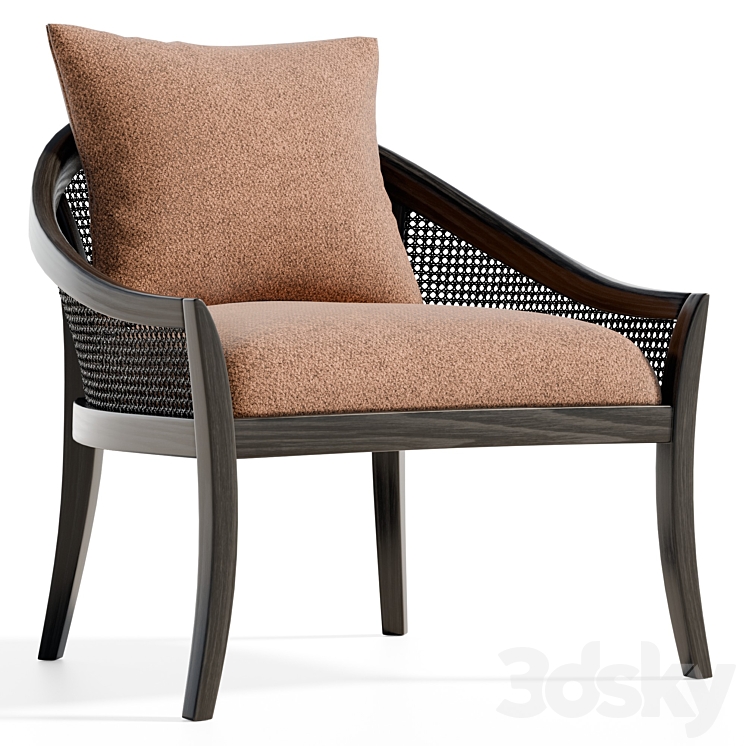 Massoud Andrea Accent Chair - Arm chair - 3D model