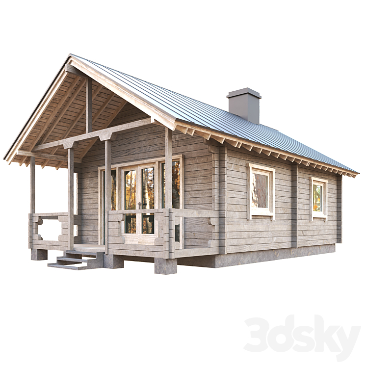 forest house VOL01 - Building - 3D model