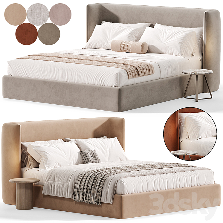 EMBRACE Bed By grado design - Bed - 3D model