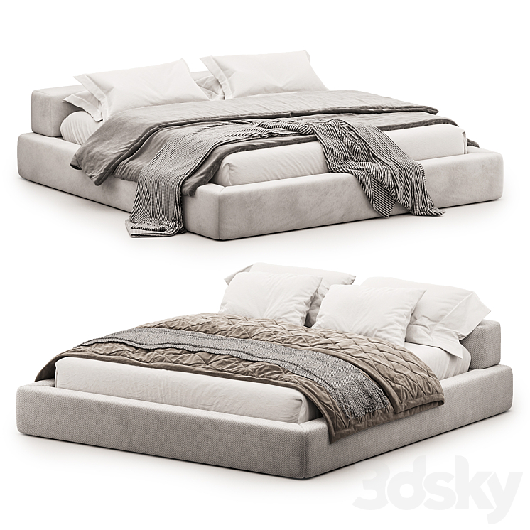 Bed Slow - Bed - 3D model