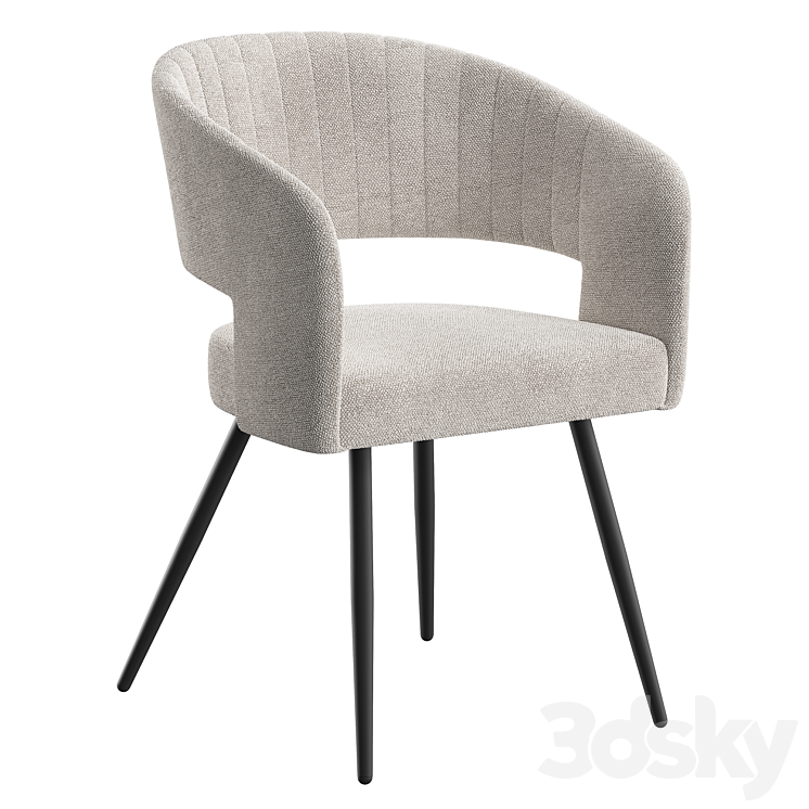 Vetro M-68 - Chair - 3D model