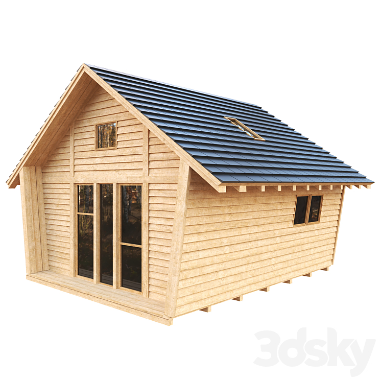 forest house VOL04 - Building - 3D model